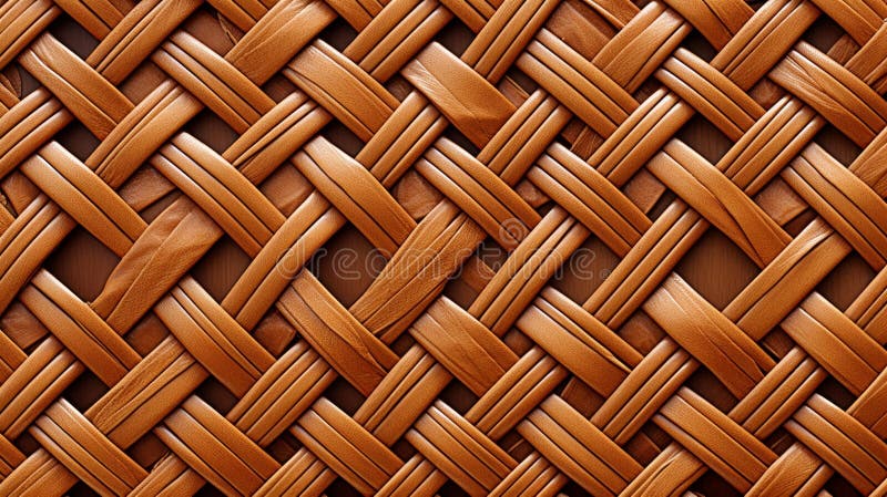 Explore Elegant Rattan Weave Artwork with Organic Shapes, Flat Texture ...