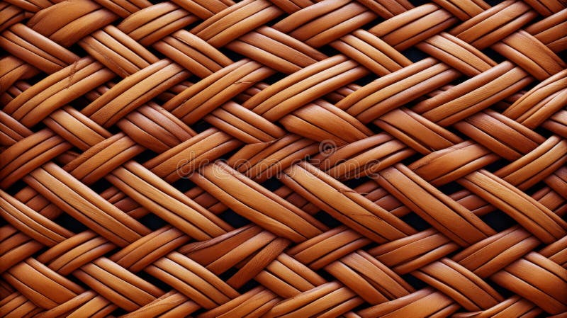 Explore Elegant Rattan Weave Artwork with Organic Shapes, Flat Texture ...