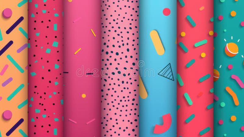 Explore Elegant Seamless Geometric Patterns for Wallpaper or Design ...