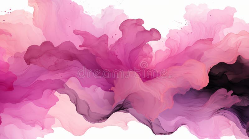 Explore the Elegant World of Ink Blot Textures with Soft Tones and ...