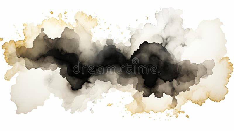 Explore the Elegant World of Ink Blot Textures with Soft Tones and ...