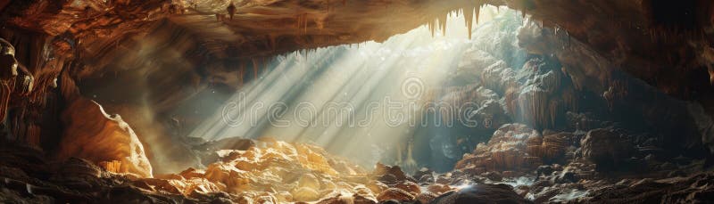 Explore the Enchanting Deep Underground Cavern Illuminated by Natural ...