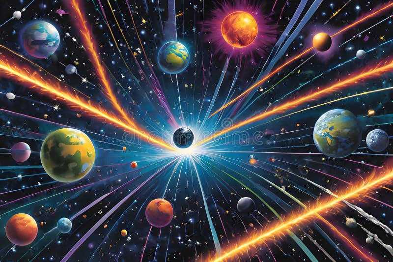 AI Generated Illustrations for the Concept of Physics on the Topic of ...