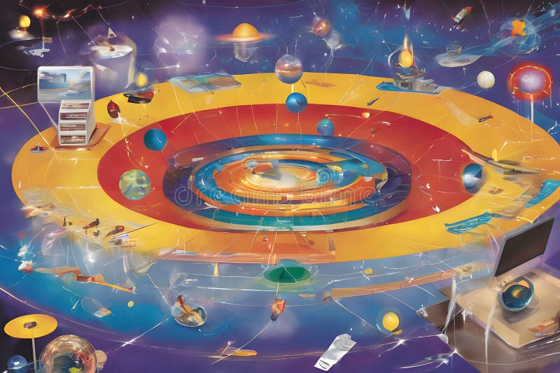 AI Generated Illustrations for the Concept of Physics on the Topic of ...