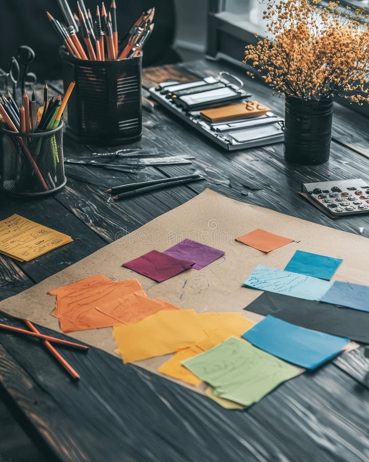 A Comprehensive Business Model Canvas Setup Featuring Papers and ...