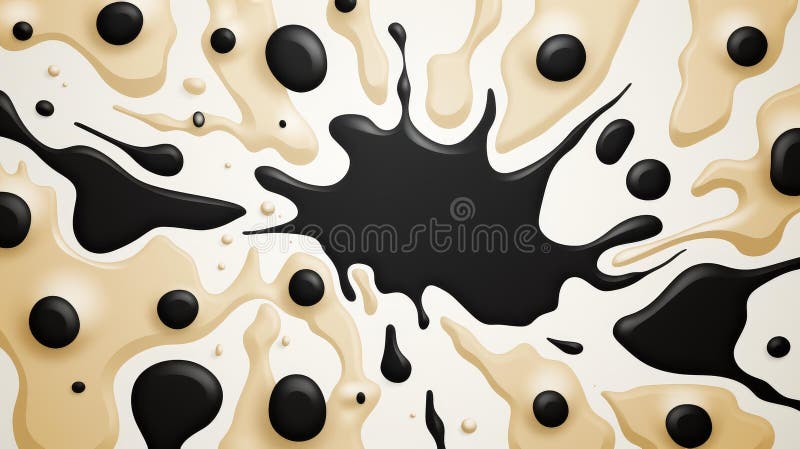 Explore the Enigmatic Allure of Intricate Ink Blot Patterns in this ...