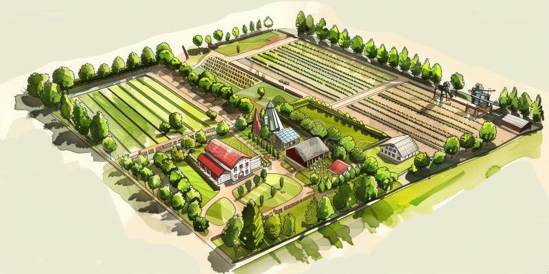 ÿþExplore the Essentials of Farm Planning with this Detailed Layout ...