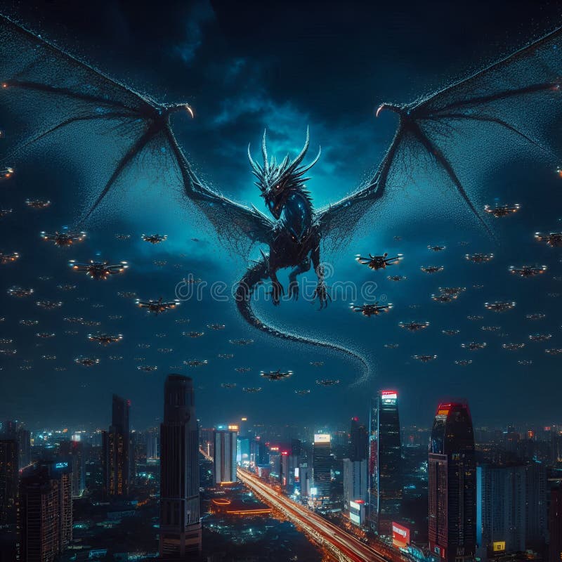 Tech Showdown: Drones in Battle with Black Dragons, Generative AI ...