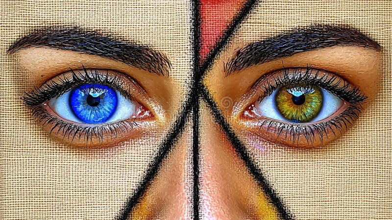 Explore the Fascinating Contrast of Mixed Media Visuals Showcasing Ai ...