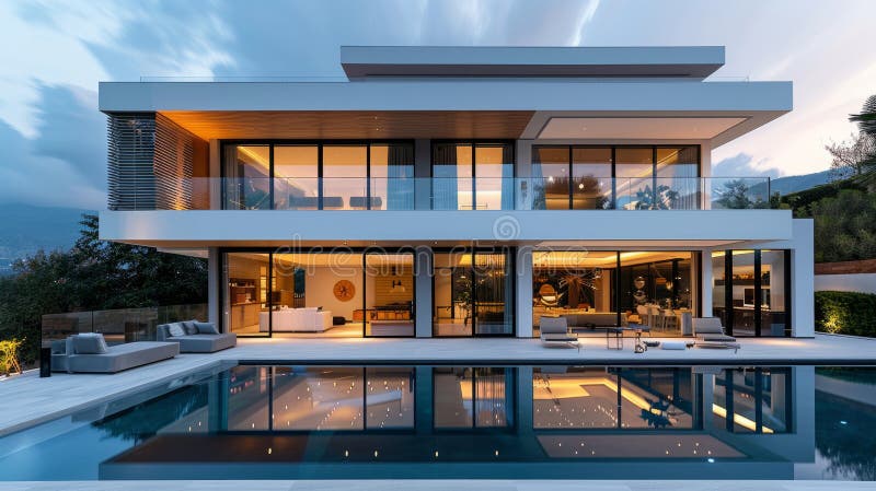 Explore the Features of a Luxurious Modern House with Sleek Design ...