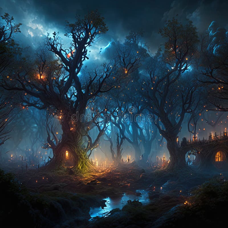 Webbed Whispers - AI Generative by Halloween Ai Stock Illustration ...