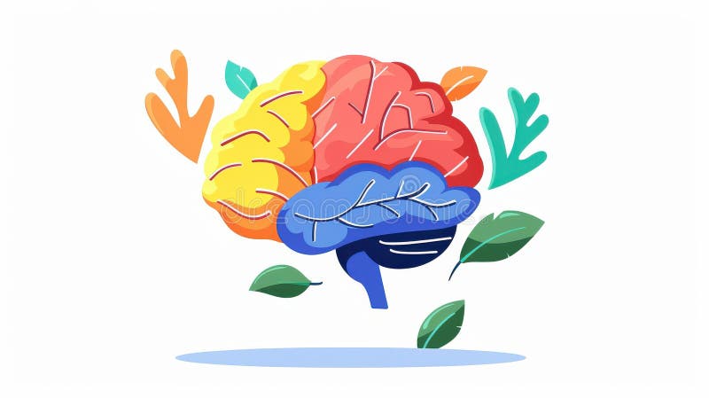 Explore the Fun Side of AI with Vibrant Brain Graphics Stylish, Modern ...