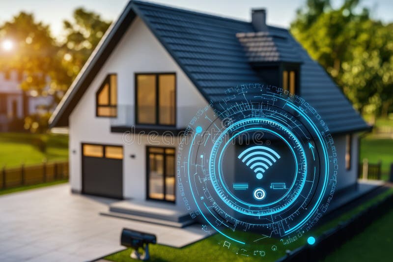 AI Powered Security Visualization for Modern Home Technology and Safety ...