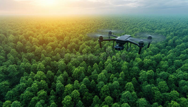 Explore the Future of Forestry with Solar-panel-powered Drones these ...