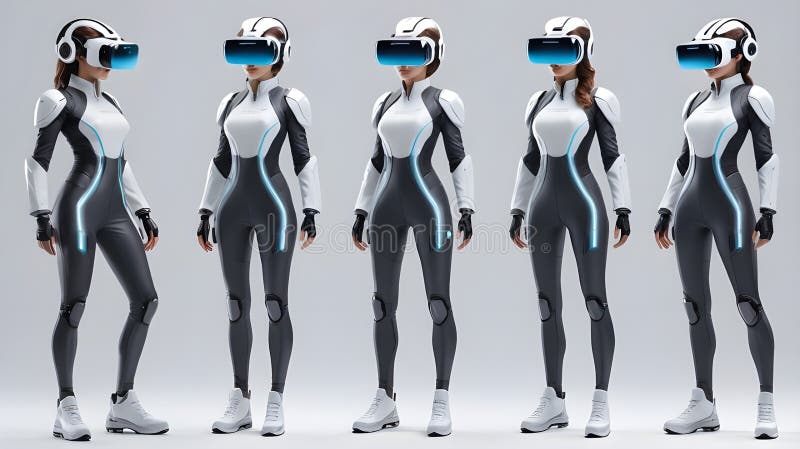 Futuristic VR Gaming Suits - High-Tech Fashion for Virtual Reality ...