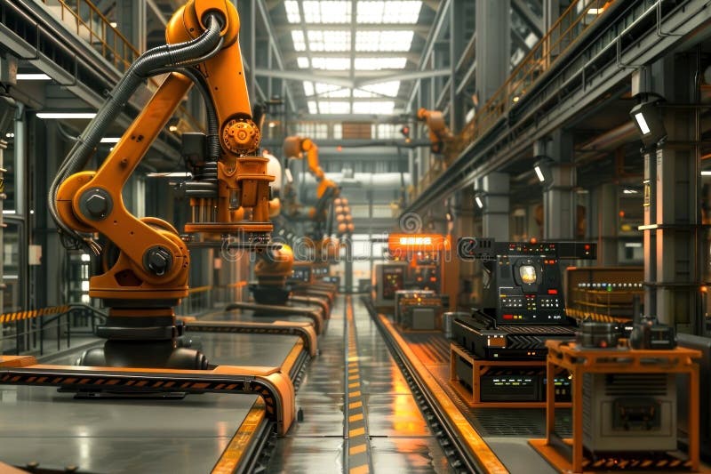 Explore the Future of Manufacturing with this AI Generated Image ...
