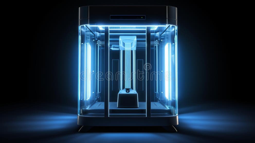 Explore the Future of Printing with this Sleek and Futuristic ...