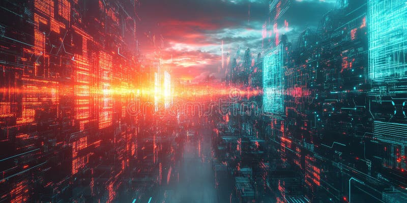 Explore the Futuristic Digital Landscape: a Horizon of Technology and ...