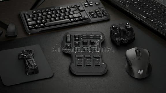 Explore Gaming Setup with Keyboard, Keypad, and Mouse for Professional ...
