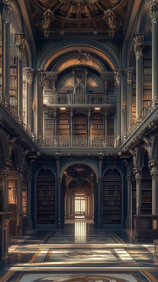 Explore Grand Library Hall, a Vision of Gilded Architecture and ...