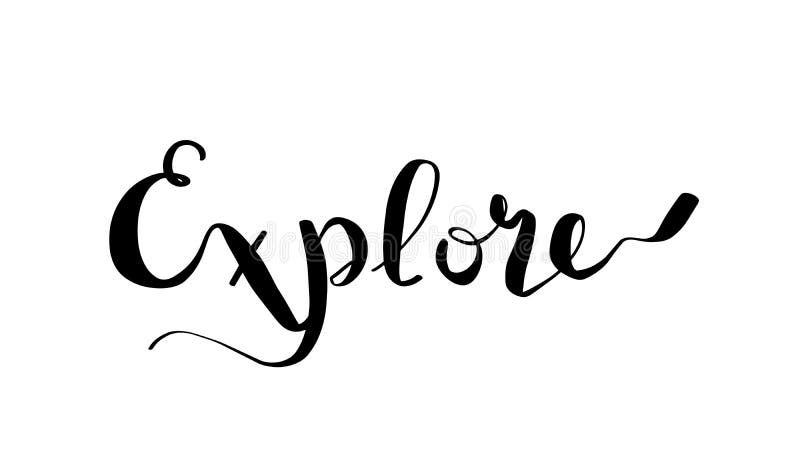 Explore Hand Drawn Vector Lettering. Motivational and Inspirational ...