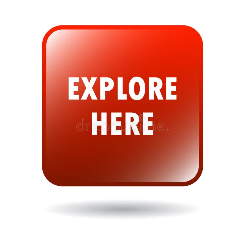 Explore here web button stock illustration. Illustration of icon ...