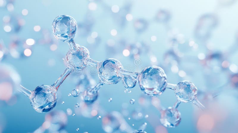 Detailed Visualization of Trehalose Molecular Structure in 3D Stock ...