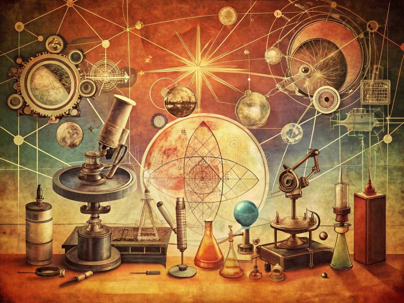 Explore the History of Science with 45 Exquisite Vintage Line Art ...