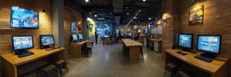 Explore the Hub of Cyber Gaming and Internet Cafe with the Digital Age ...