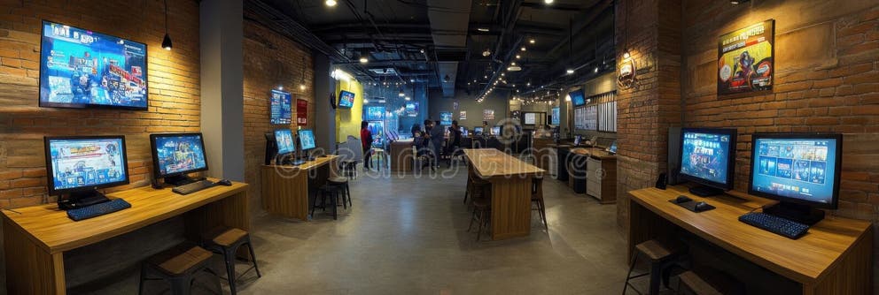 Explore the Hub of Cyber Gaming and Internet Cafe with the Digital Age ...