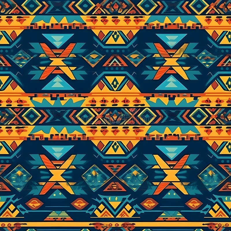 Explore the Illusory World of Seamless Patterns Stock Illustration ...