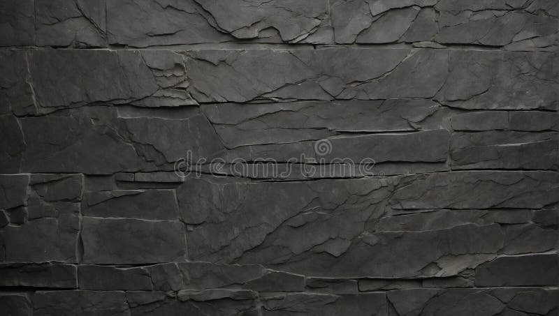 Infinite Abyss: Dark Limestone Seamless Palette. AI Generate Stock ...