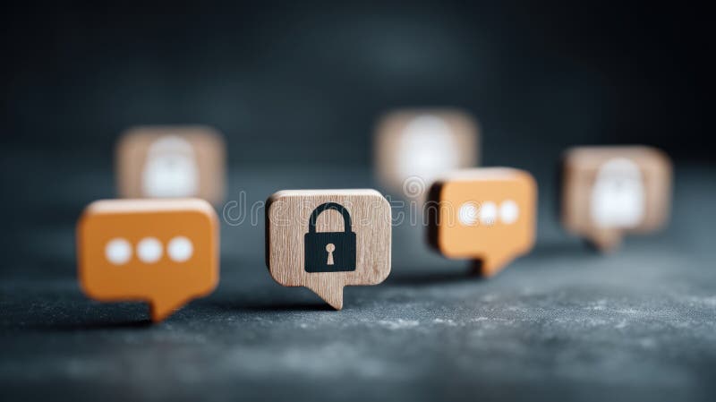 Explore Innovative Chat Bubbles Symbolizing Secure Communication and ...