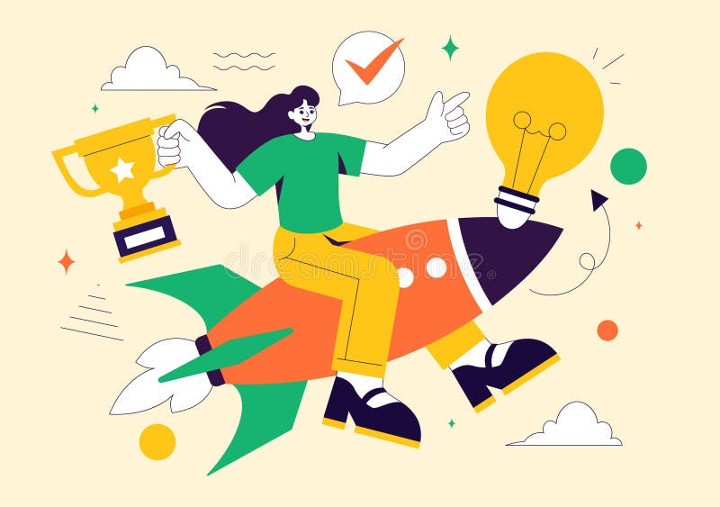 Explore an Innovative and Creative Vector Illustration Featuring a ...