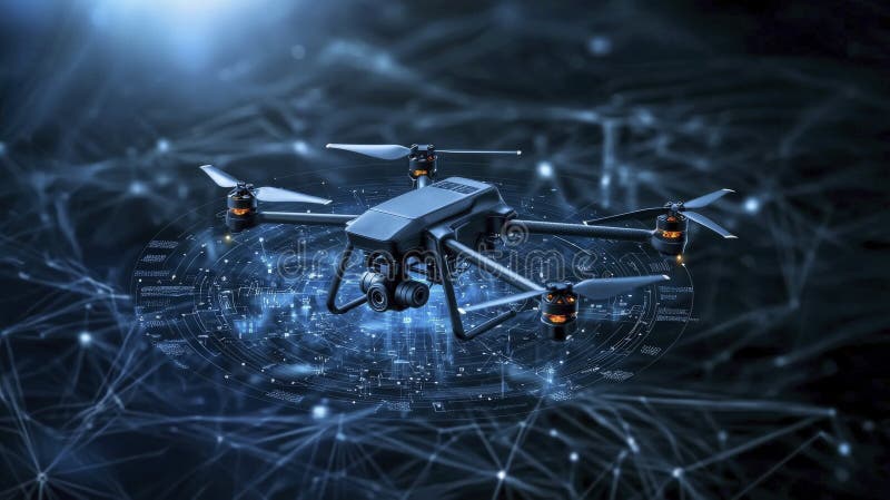 Drone Technology Advancements Global Environment Infographic Digital ...