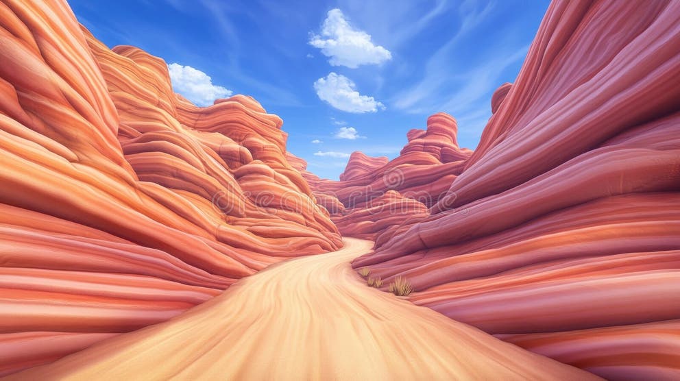 Explore Innovative Pathways through Glowing Canyon Walls Discover New ...