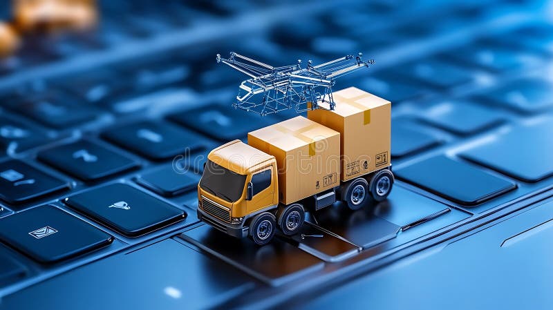 Optimize Data-Driven Logistics with Innovative Shipping Ideas Stock ...