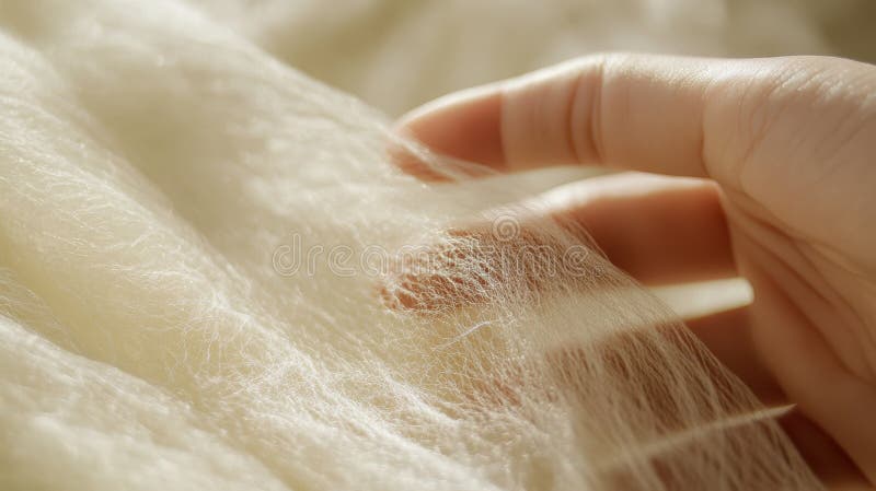 Biofabricated Silk Fibers Showcasing Sustainable Textile Innovation ...