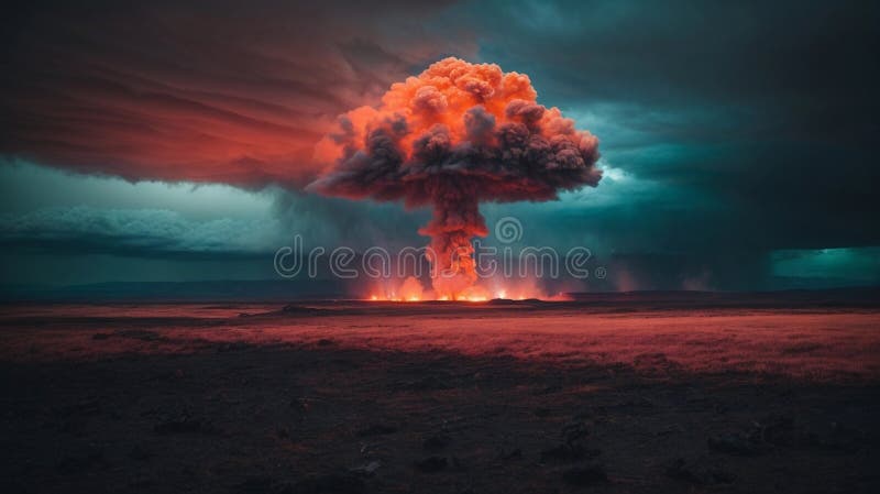 Atomic Explosion Artwork. Atomic Blast Abstract Art. Atomic Burst ...
