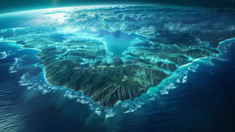 Explore an Interactive Map Animation Revealing a Detailed Satellite ...