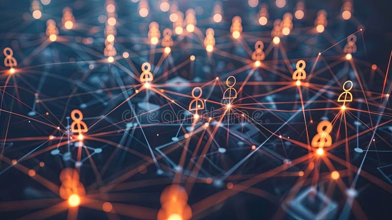 Explore the Interconnected Digital World with this Captivating Image ...