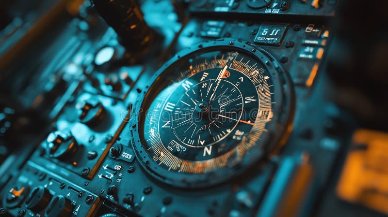 Explore the Intricacies of Airplane Cockpit Navigation with a Detailed ...