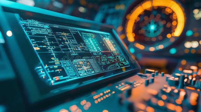 Explore the Intricacies of a Modern Flight Control Monitor Featuring ...