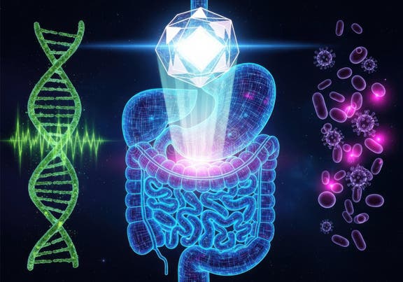 Journey of Life Dna Gut Health and Cellular Regeneration Science and ...