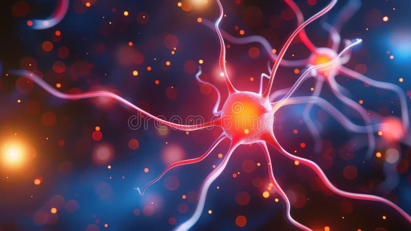 Explore the Intricate Dance of Neuron Cells As they Transmit Electrical ...