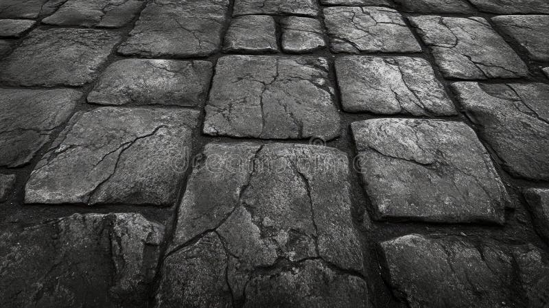 Asphalt Road Texture CloseUp View of Worn Surface for Realistic 3D ...