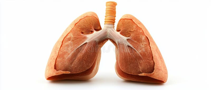 Anatomical Model of Human Lungs Detailed Study of Respiratory System ...