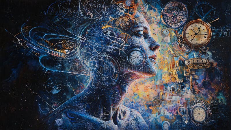 Explore the Intricate Journey of a Human Figure Transforming through ...