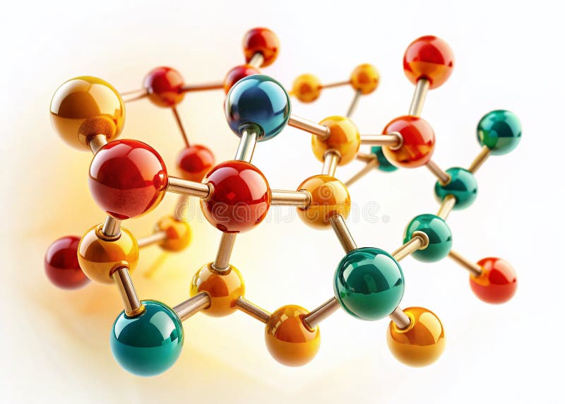 Detailed 3D Molecular Structure of Hygrine Alkaloid a VintageInspired ...
