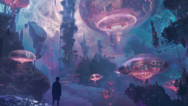 Interconnected: Designing Communication between Entities Stock Image ...